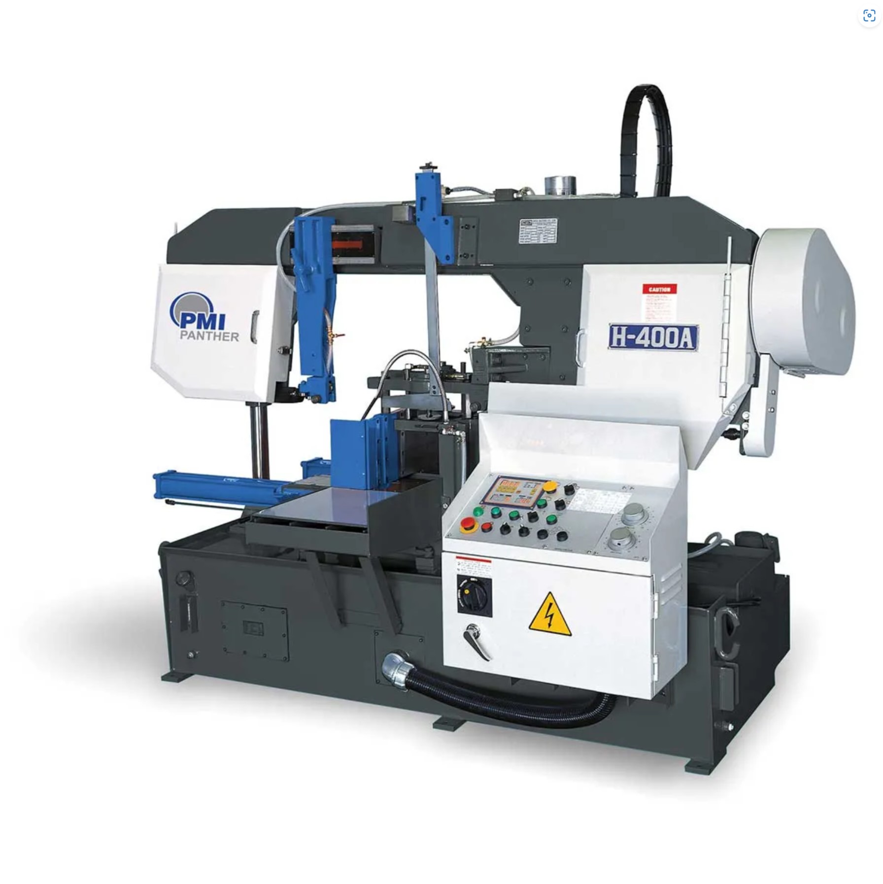 PMI Production NC Band Saws Dual Column & Pivot Style: PMI Panther H-400A